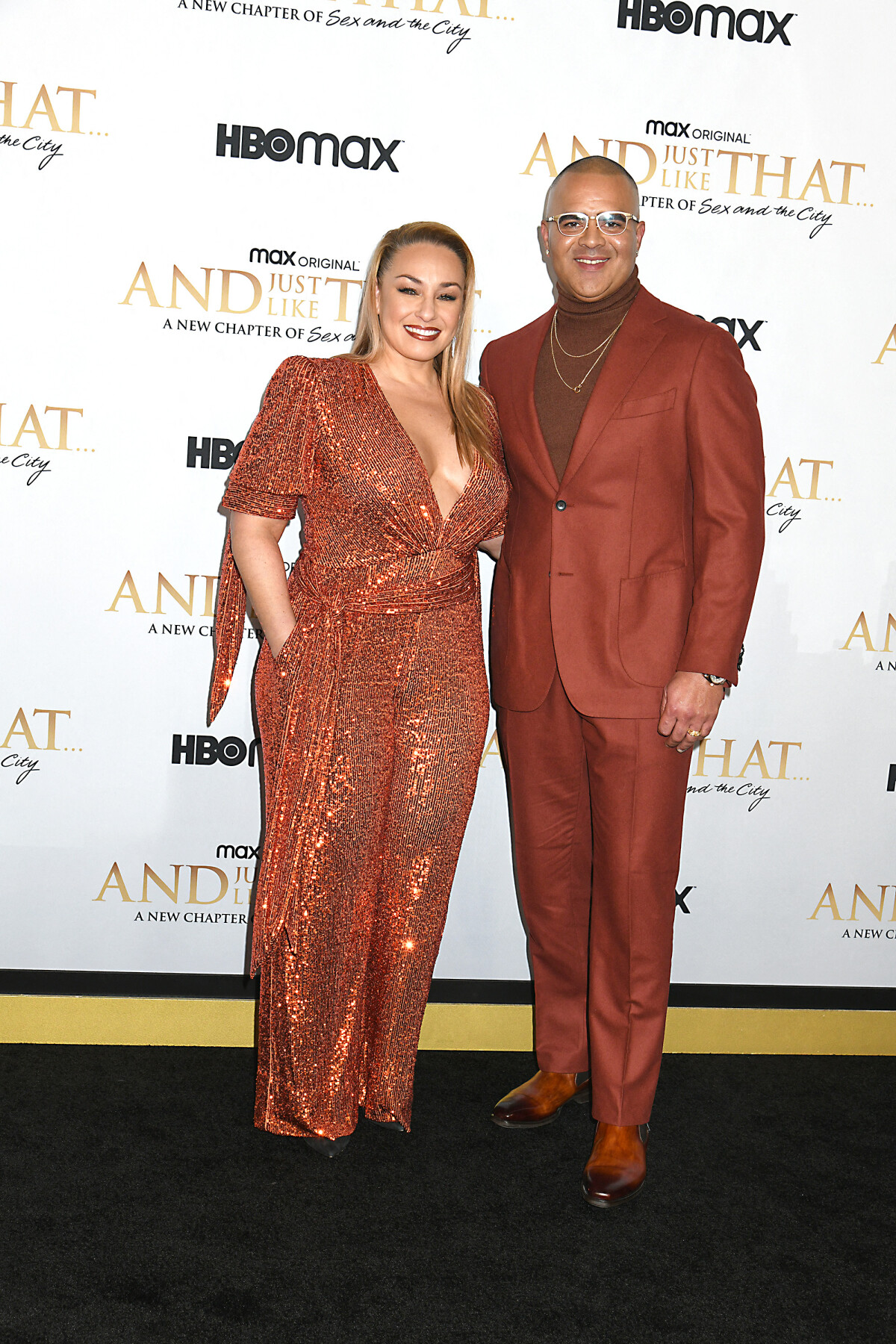 Photo : Christopher Jackson et son épouse Veronica Vazquez assistent à ...