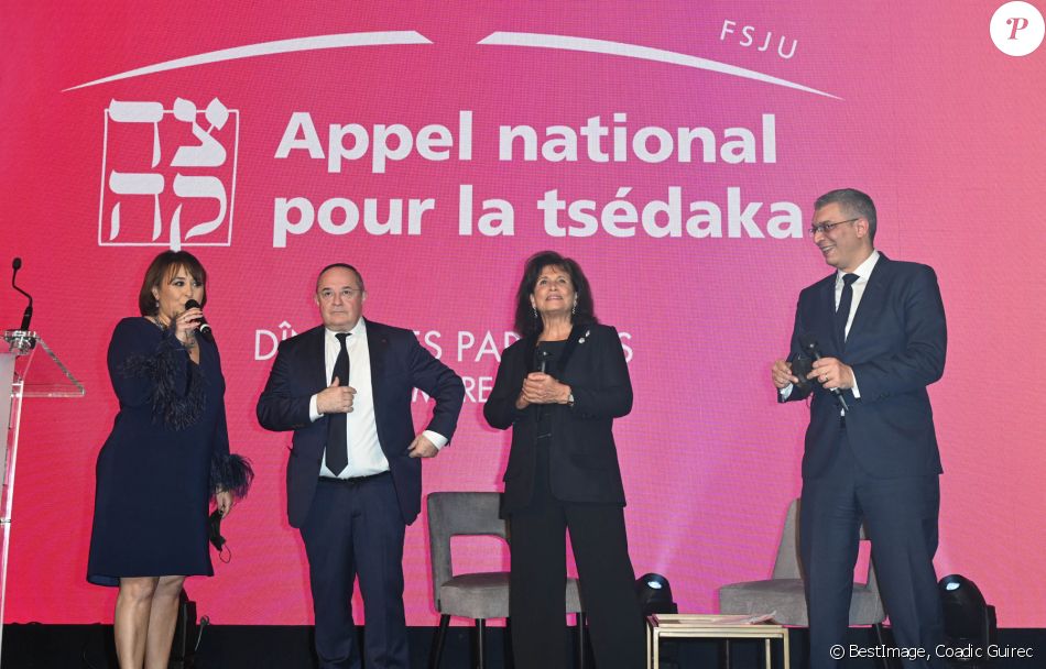 Exclusif - Sandrine Sebbane, Ariel Goldmann (président du Fonds Social ...