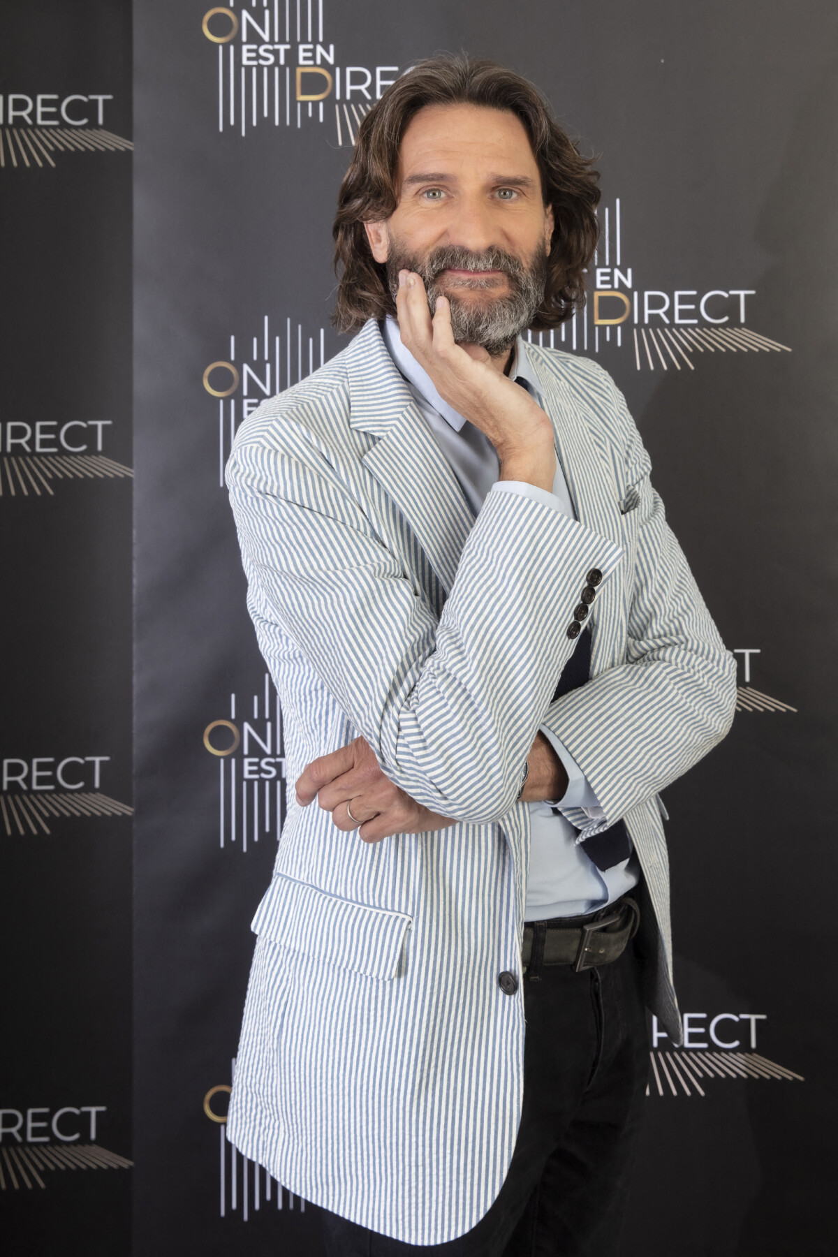 Photo : Frédéric Beigbeder - Backstage de l'émission OEED (On Est En ...