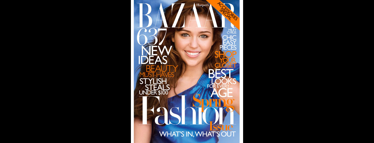 Photo : Miley Cyrus sur Harper's Bazaar - Purepeople