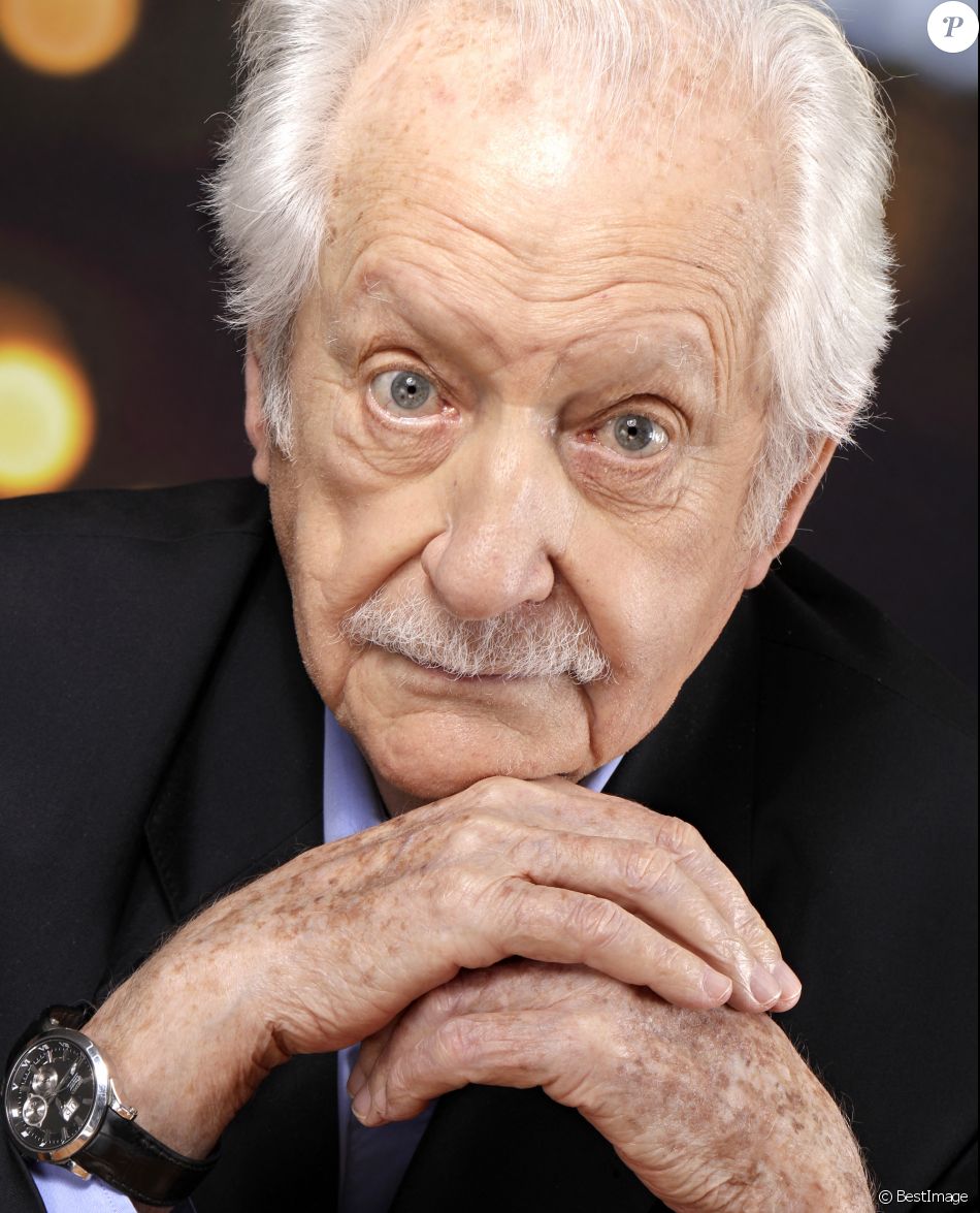 Portrait de Pierre Bellemare. - Purepeople