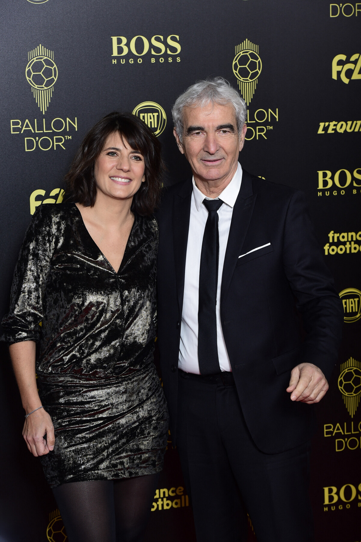 Photo : Estelle Denis et son ex-compagnon Raymond Domenech - Cérémonie ...