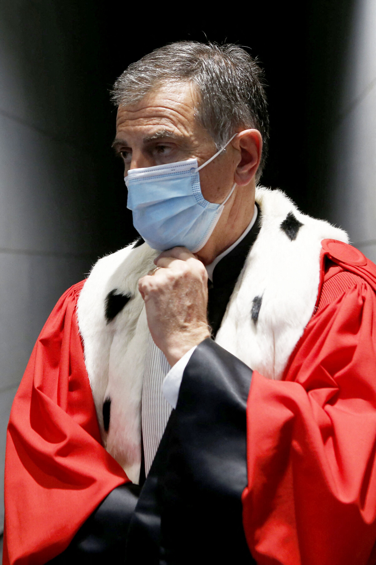 Photo : Monsieur Jacques Dallest, procureur général, lors du procès en ...