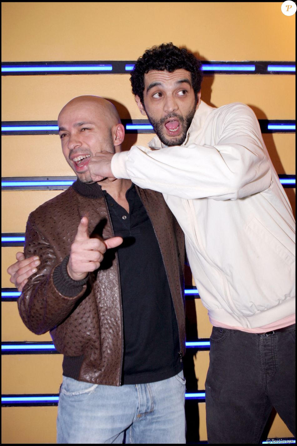 Eric & Ramzy à la première du film Scorpion au cinéma UGC des Halles à ...