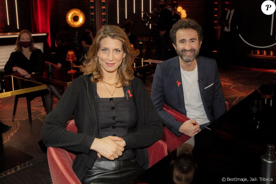 Exclusif - Adèle Van Reeth lors de l'émission On Est En Direct ...