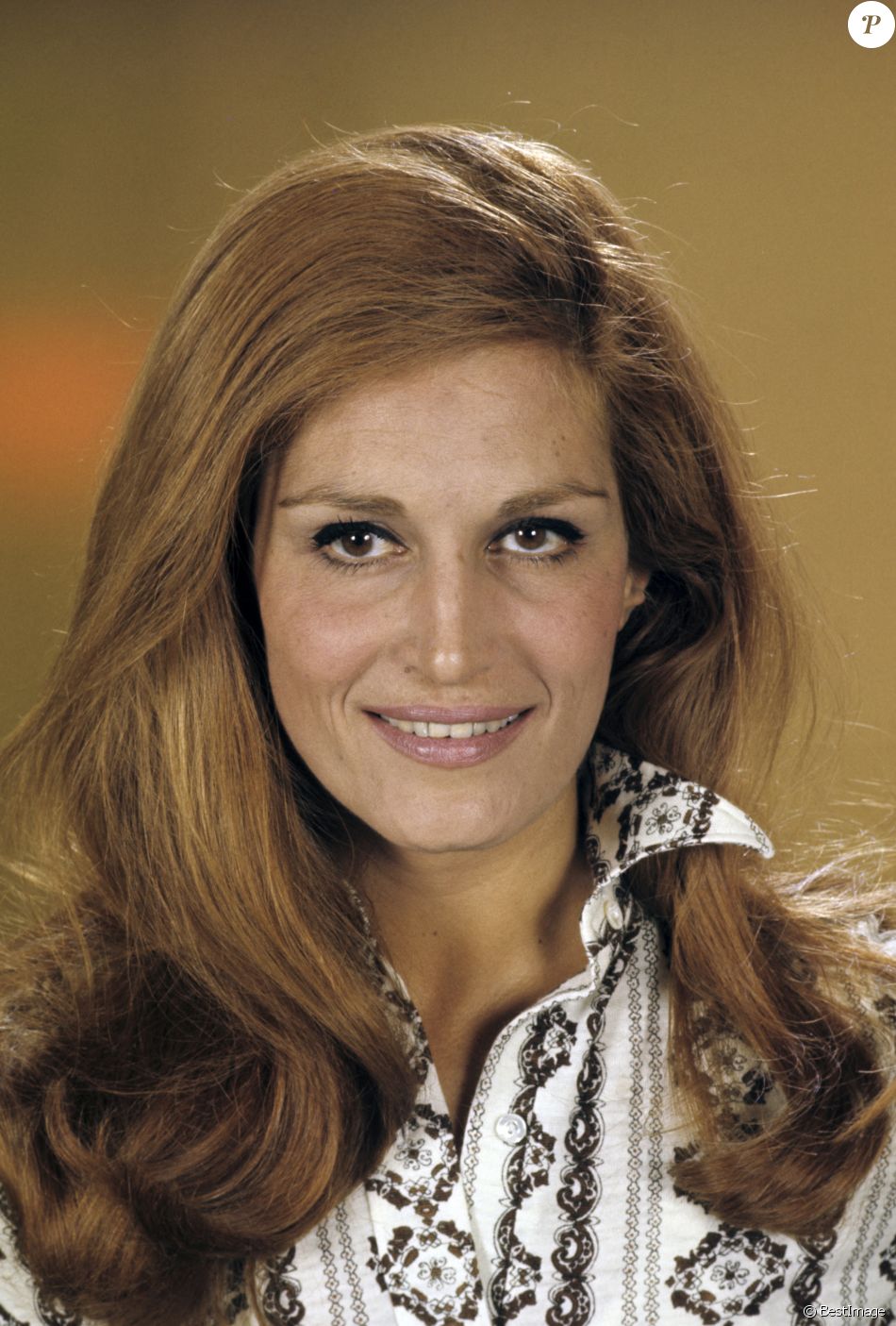 Portrait studio de Dalida le 17 avril 1970. - Purepeople