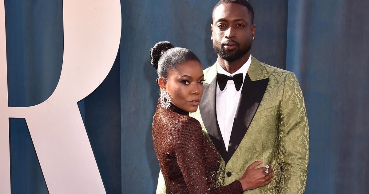 Gabrielle Union et Dwyane Wade au photocall de la soirée Vanity Fair ...