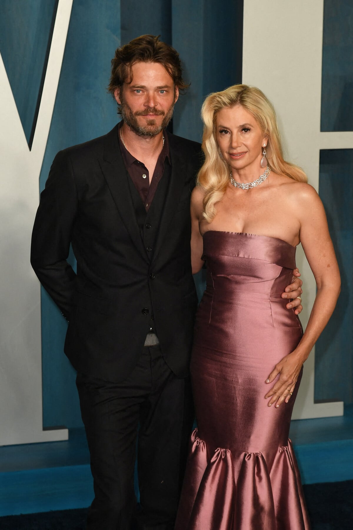 Photo : Christopher Backus et sa femme Mira Sorvino au photocall de la ...