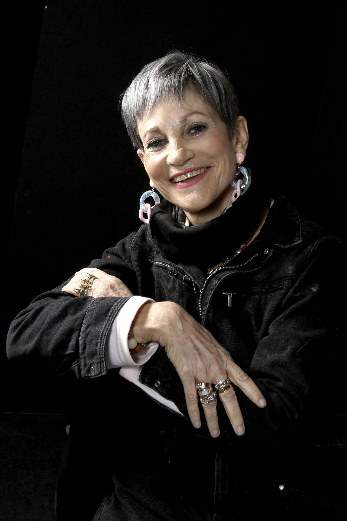 Photo : Portrait de Isabelle Morini-Bosc, lors de l'enregistrement de l'émission "Chez Jordan ...