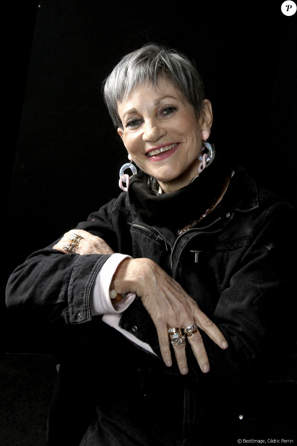 Portrait de Isabelle Morini-Bosc, lors de l'enregistrement de l'émission Chez Jordan. Le 4 ...