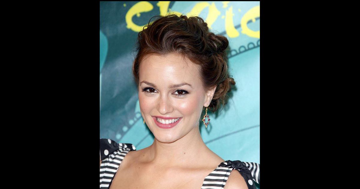 La chanteuse-actrice Leighton Meester - Purepeople