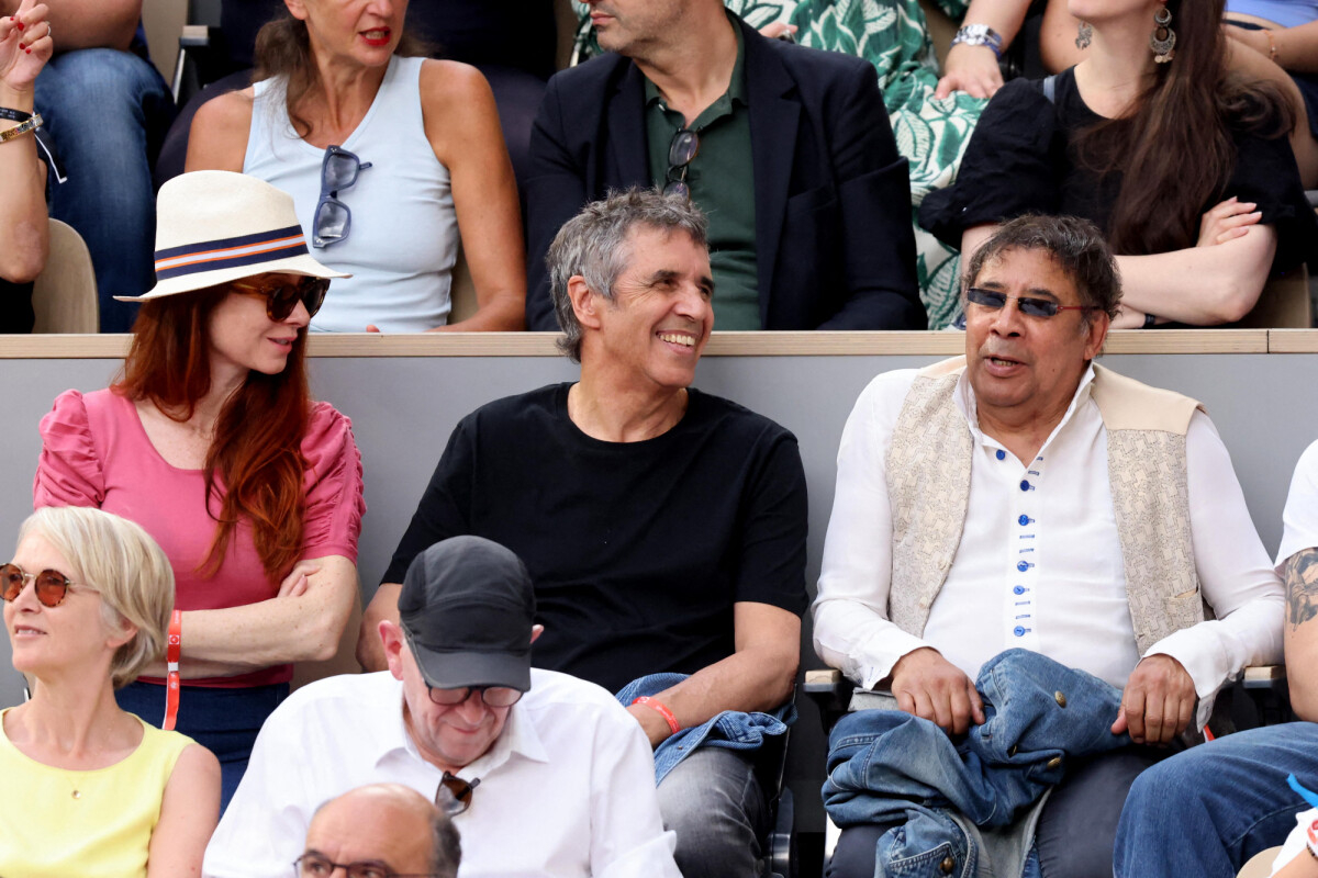 Photo : Hélène Grémillon, son mari Julien Clerc et Laurent Voulzy en ...