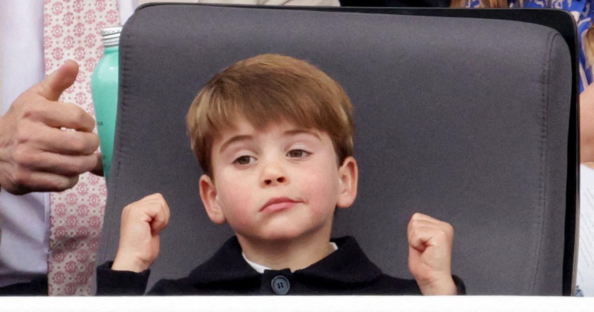 Le prince Louis de Cambridge - La famille royale regarde la grande ...