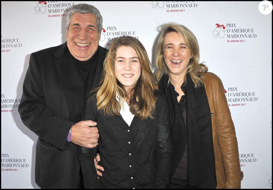 Jean-Pierre Castaldi, Corinne et leur fille à Paris Vincennes en 2011 ...