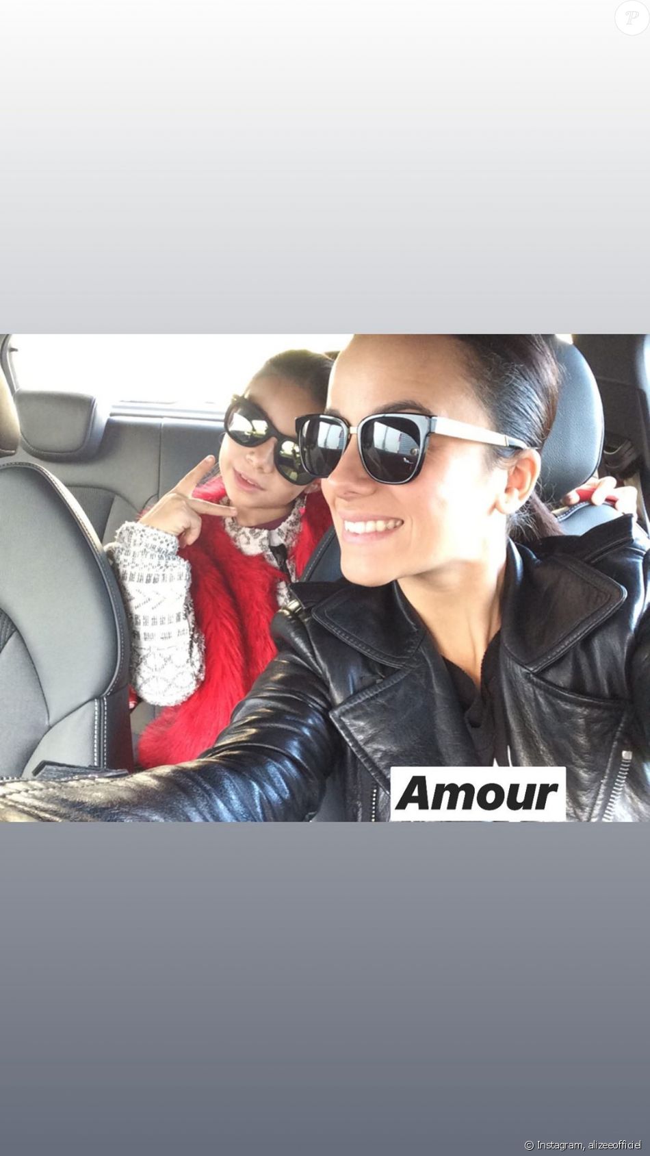 Alizée fête les 15 ans de sa fille Annily le 28 avril 2020 en publiant ...