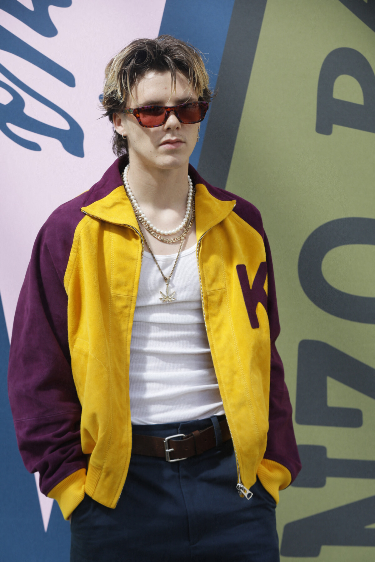 Photo : Cruz Beckham - Photocall des people au défilé de mode homme ...