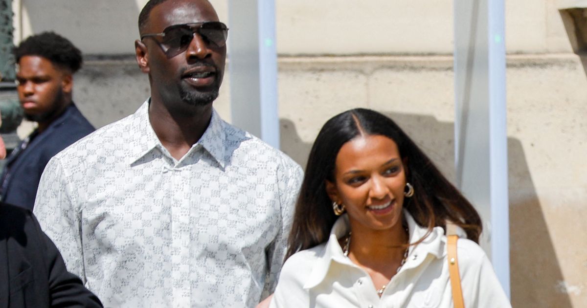 Omar Sy et sa fille Selly - Sorties du défilé de mode Homme printemps ...