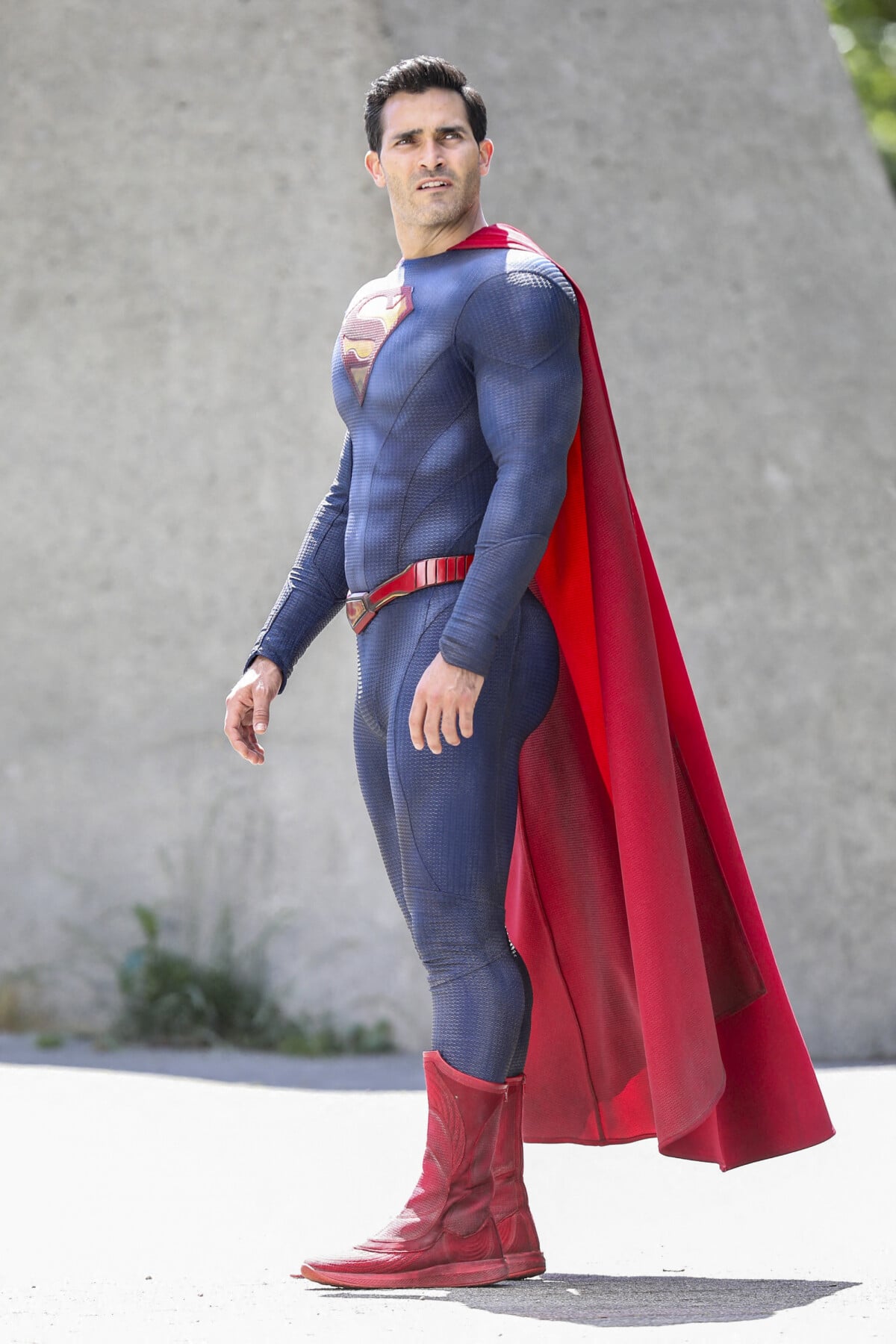 Photo : Tyler Hoechlin et Bitsie Tulloch tournent des scènes de la ...