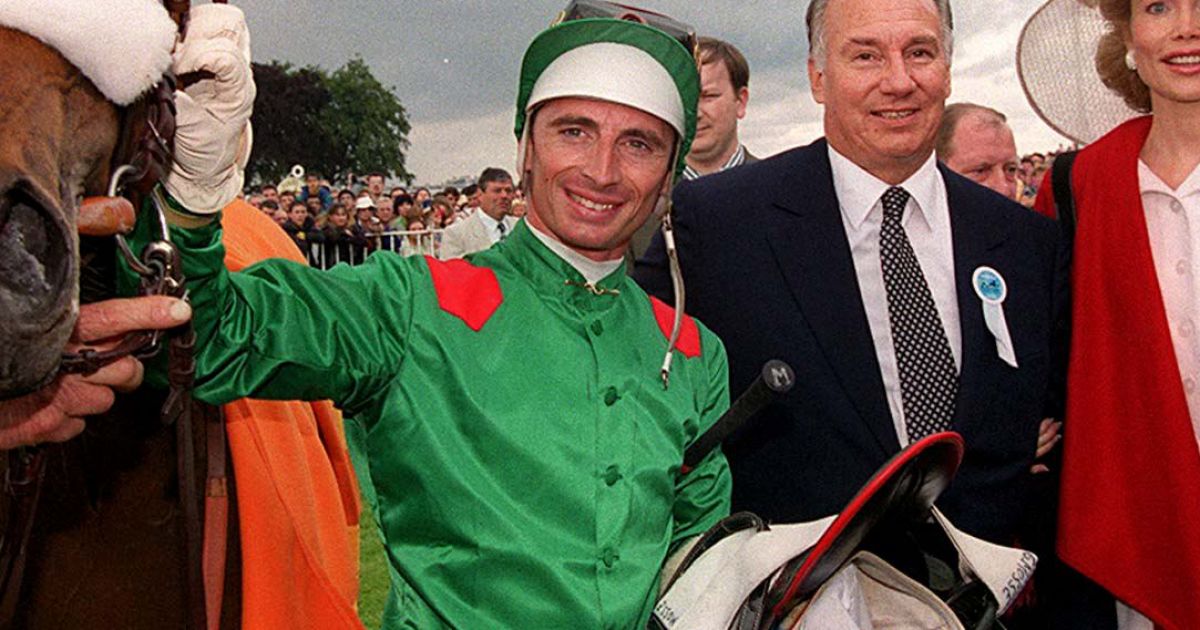 Le jockey Gérald Mossé. - Purepeople