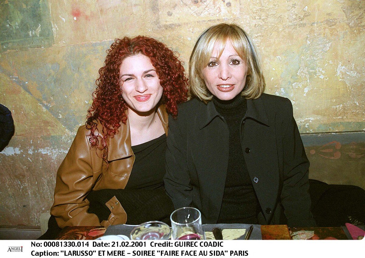 Photo : Larusso et sa mère - Purepeople