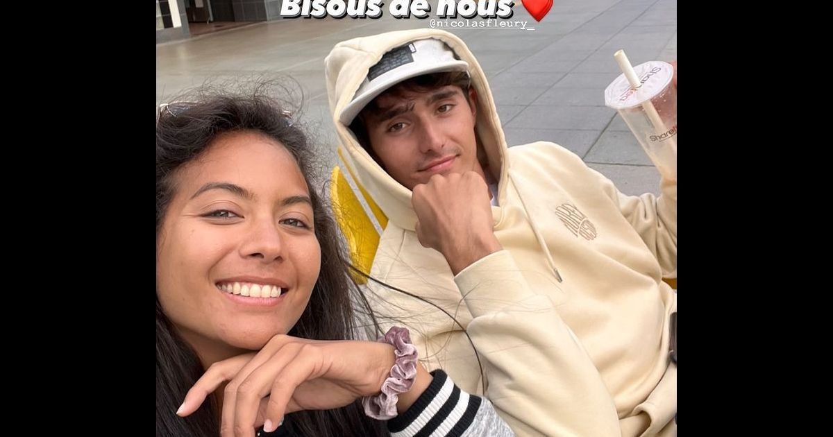 Vaimalama Chaves en vacances avec son beau chéri Nicolas Fleury. Ete ...