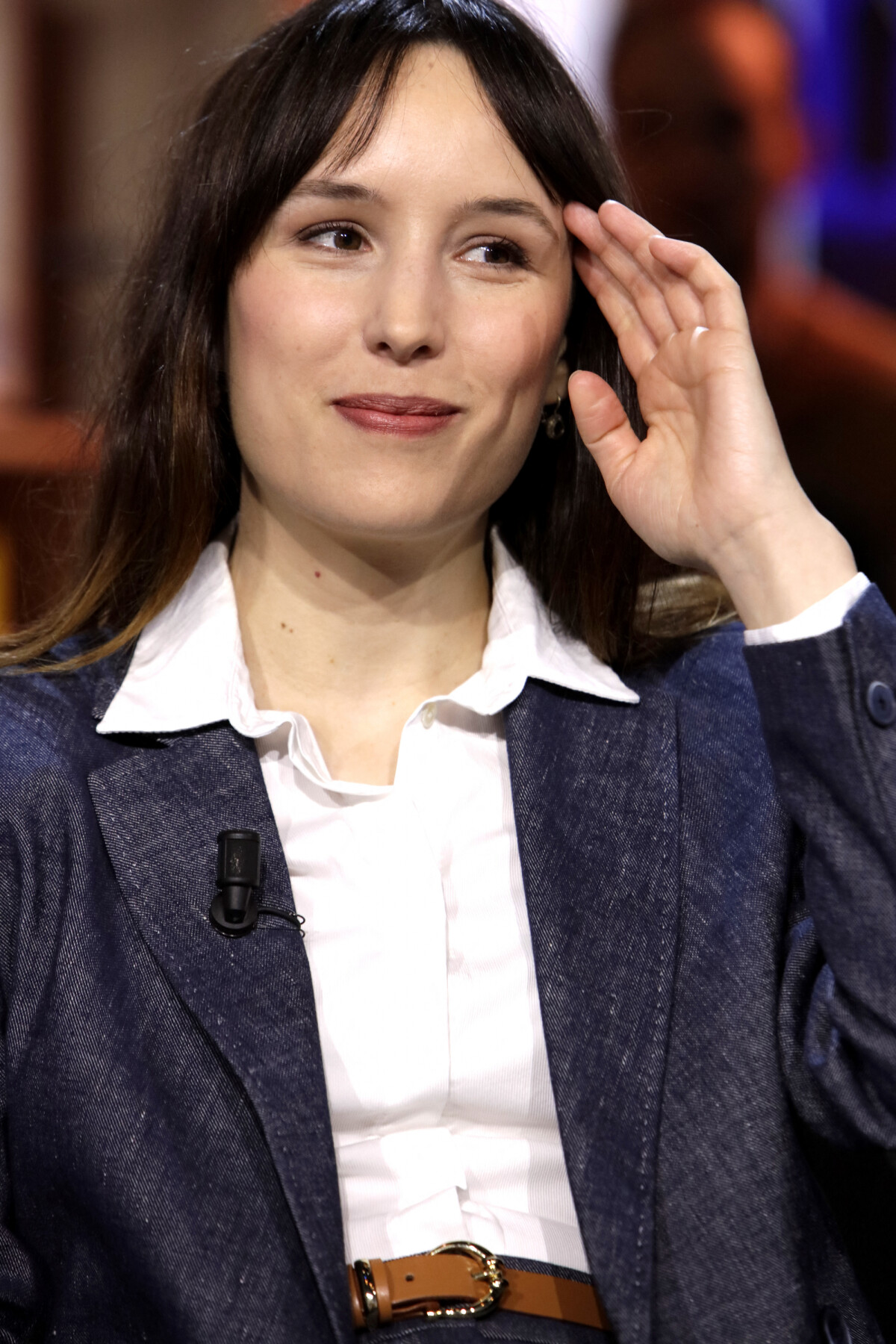 Photo : Victoria Mas (la fille de Jeanne Mas) sur le plateau de l ...