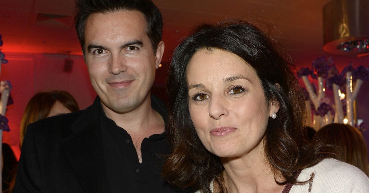 Faustine Bollaert et son mari Maxime Chattam - Soirée de lancement J-68 ...