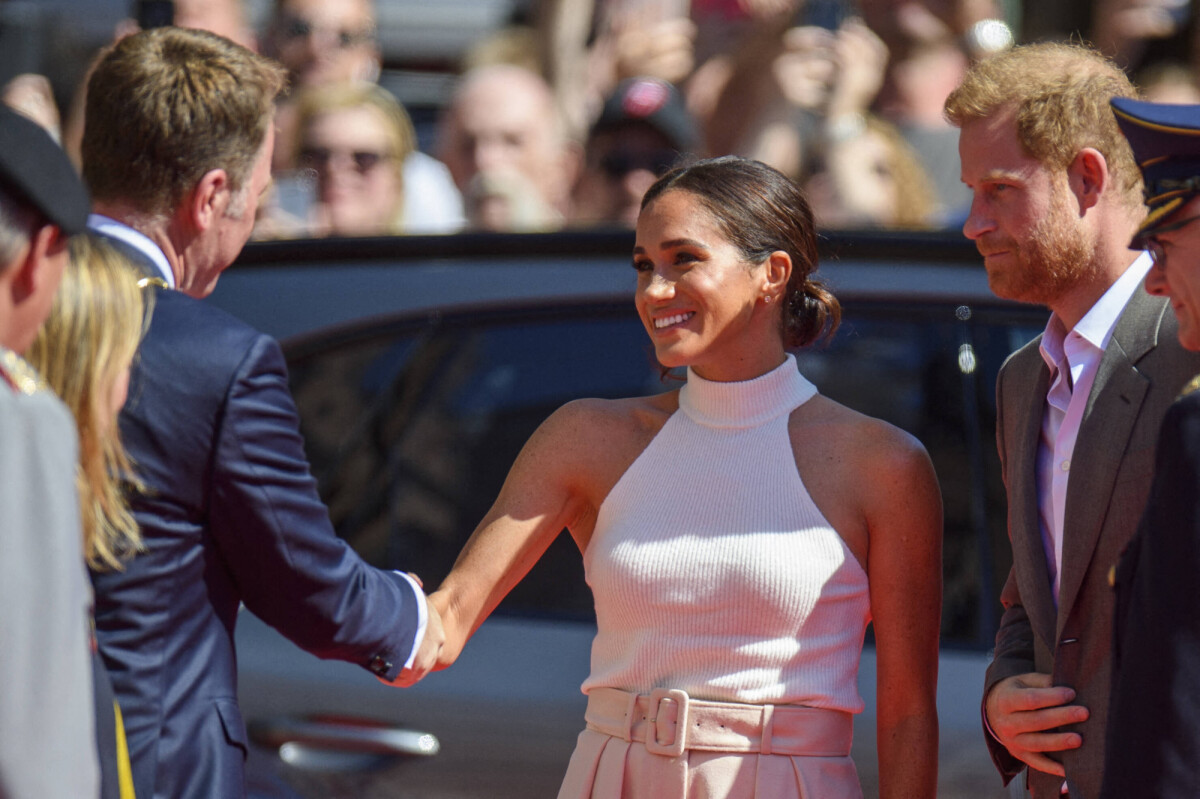 Photo : Le prince Harry et Meghan Markle participent à la conférence de ...