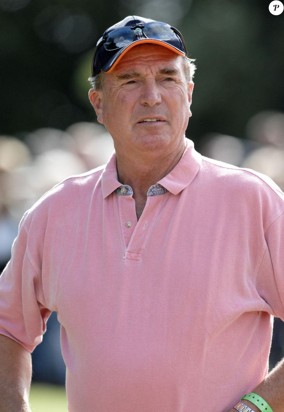 Le capitaine Mark Phillips au concours hippique de Burghley. - Purepeople