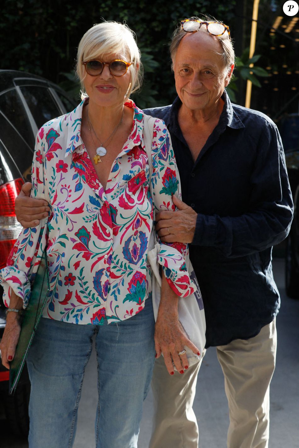 Chantal Ladesou et son mari Michel Ansault - Arrivées à l ...