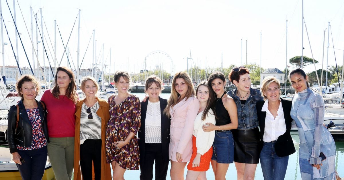Les actrices de la série Plus belle la vie lors de la 24ème édition du ...