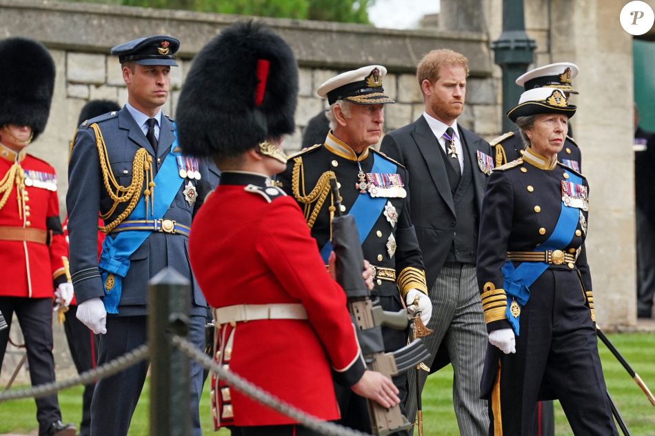 Le prince William, prince de Galles, Le prince Harry, duc de Sussex, Le ...