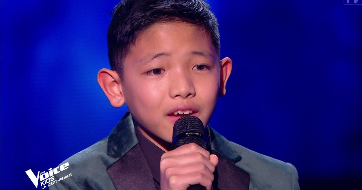 Aivan, finaliste de The Voice Kids 2022 dans l'équipe de Patrick Fiori ...