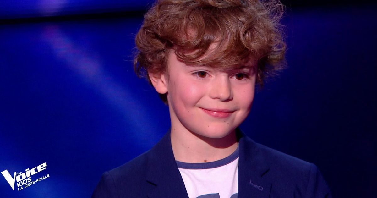 Arthur, finaliste de The Voice Kids 2022 de Julien Doré - Purepeople