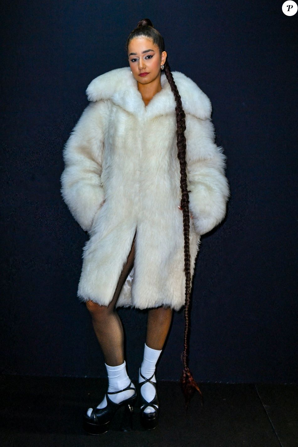 Léna Situations (Léna Mahfouf) - Photocall du défilé Lanvin Collection ...