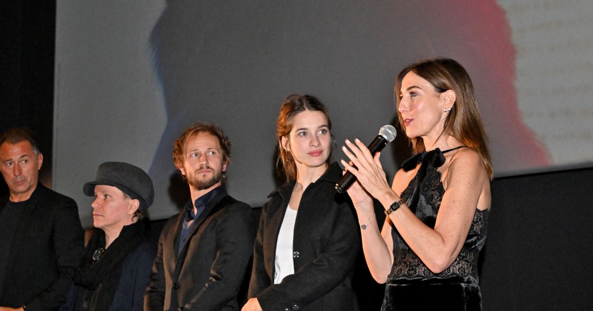 Marco Pacchioni, l'un des procucteurs du film, Olivier Dahan, Mathieu ...