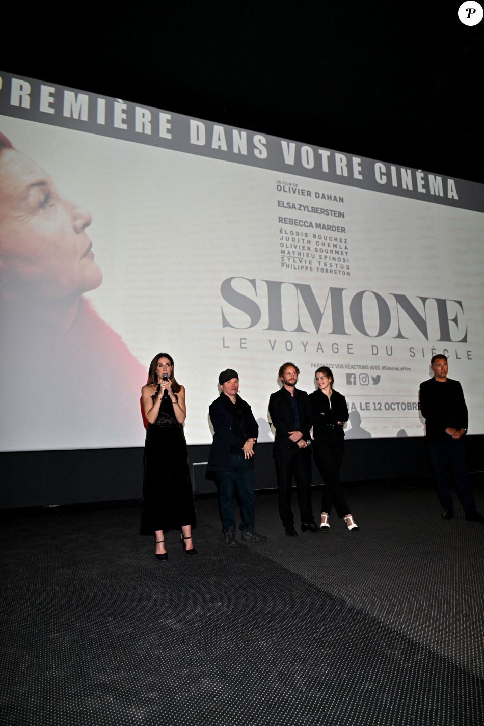 Elsa Zylberstein, Olivier Dahan, Mathieu Spinosi, Rebecca Marder et ...