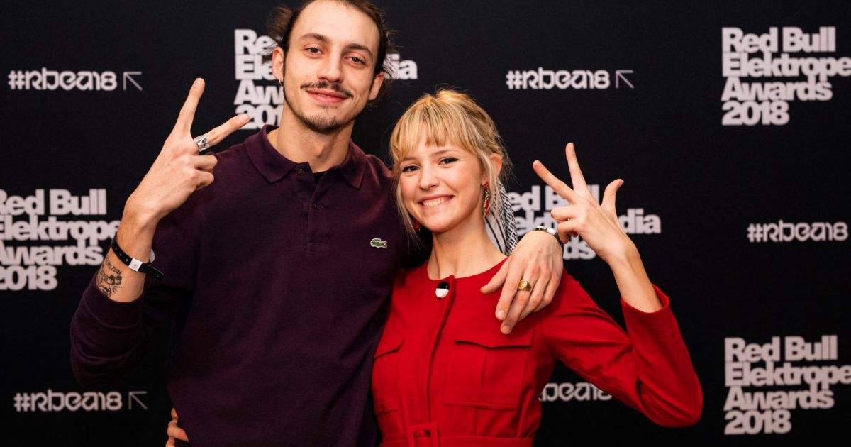 La chanteuse Angèle et son frère le rappeur Roméo Elvis (Roméo Van ...