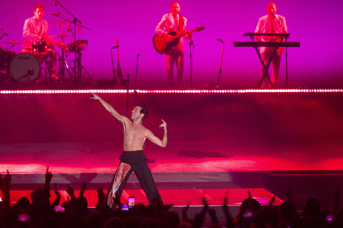 Photo : Mika en concert à Vérone, le 19 septembre 2022. - Purepeople