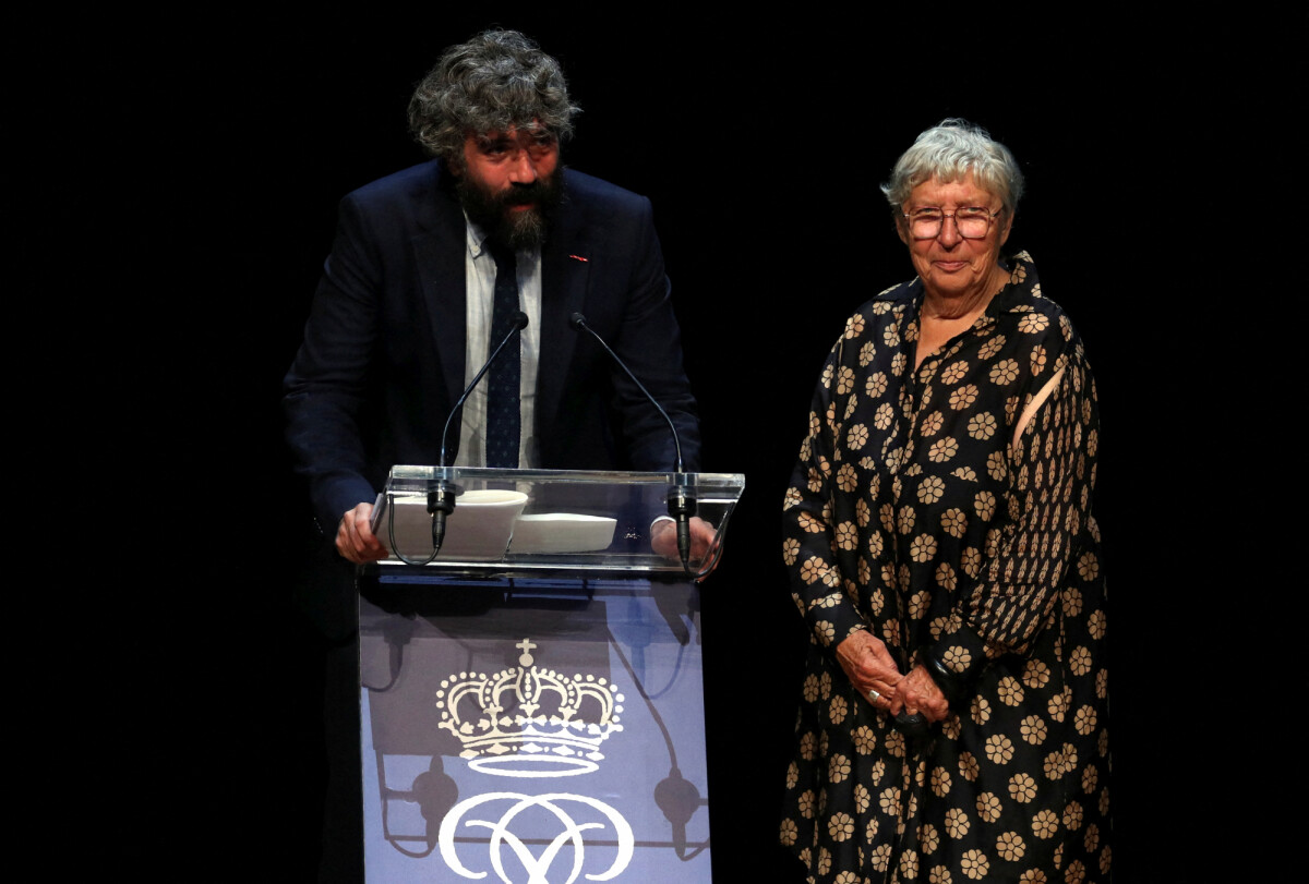 Photo : Marie-Claude Beaud et Cristiano Raimondi - Cérémonie de ...