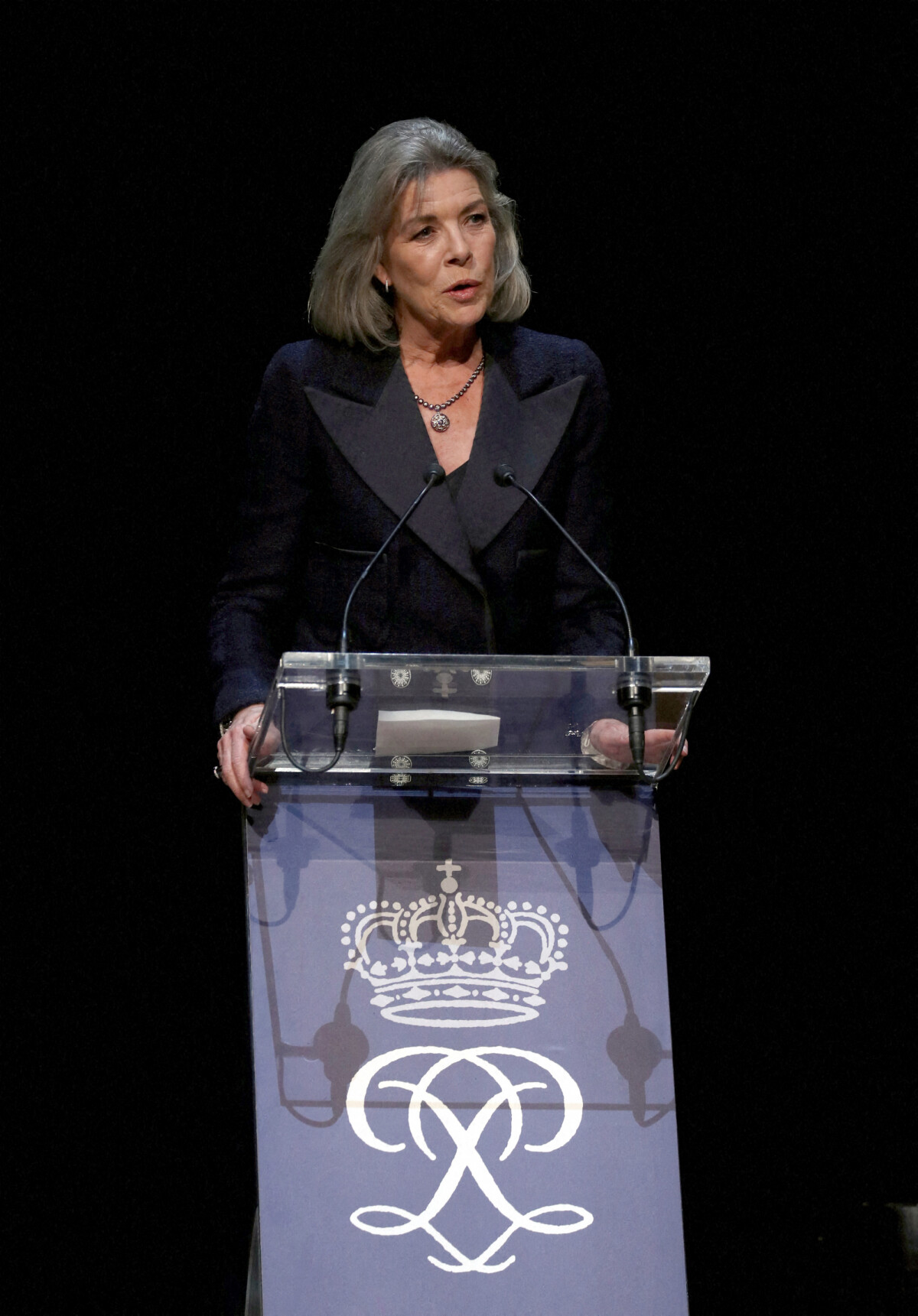 Photo : La princesse Caroline de Hanovre - Cérémonie de proclamation de ...