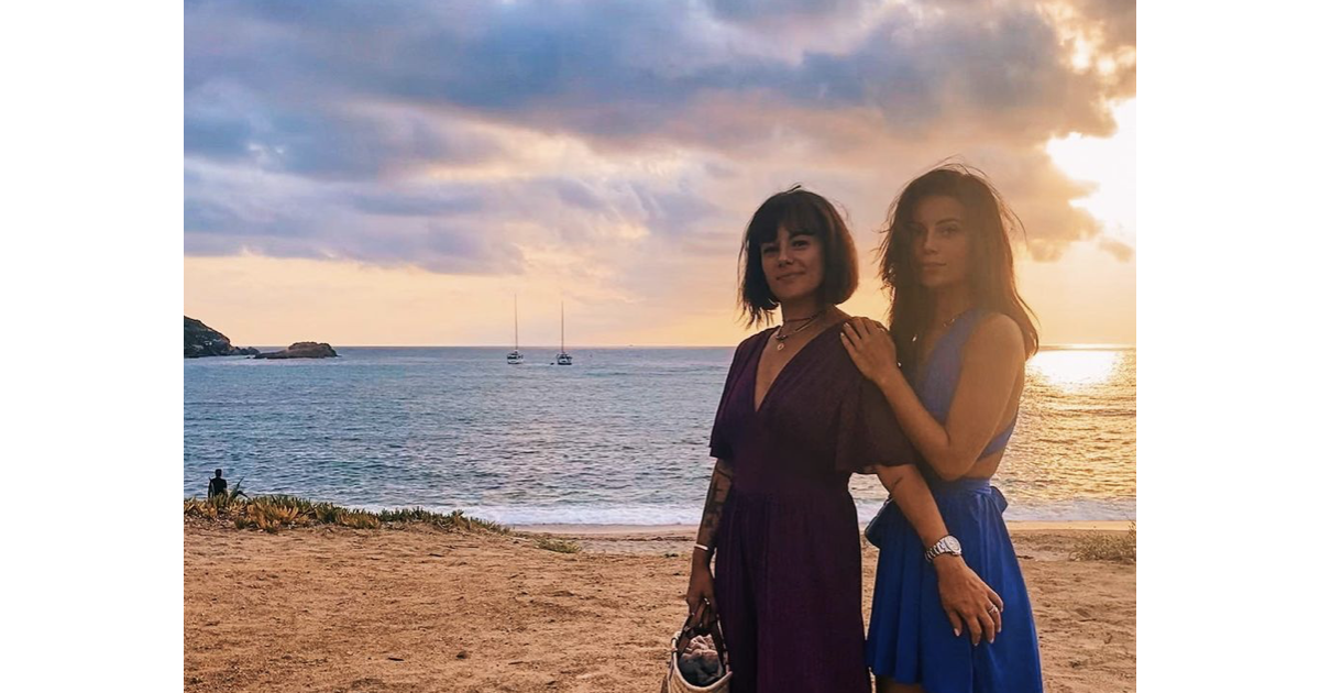 Alizée et sa fille Annily sur Instagram. - Purepeople