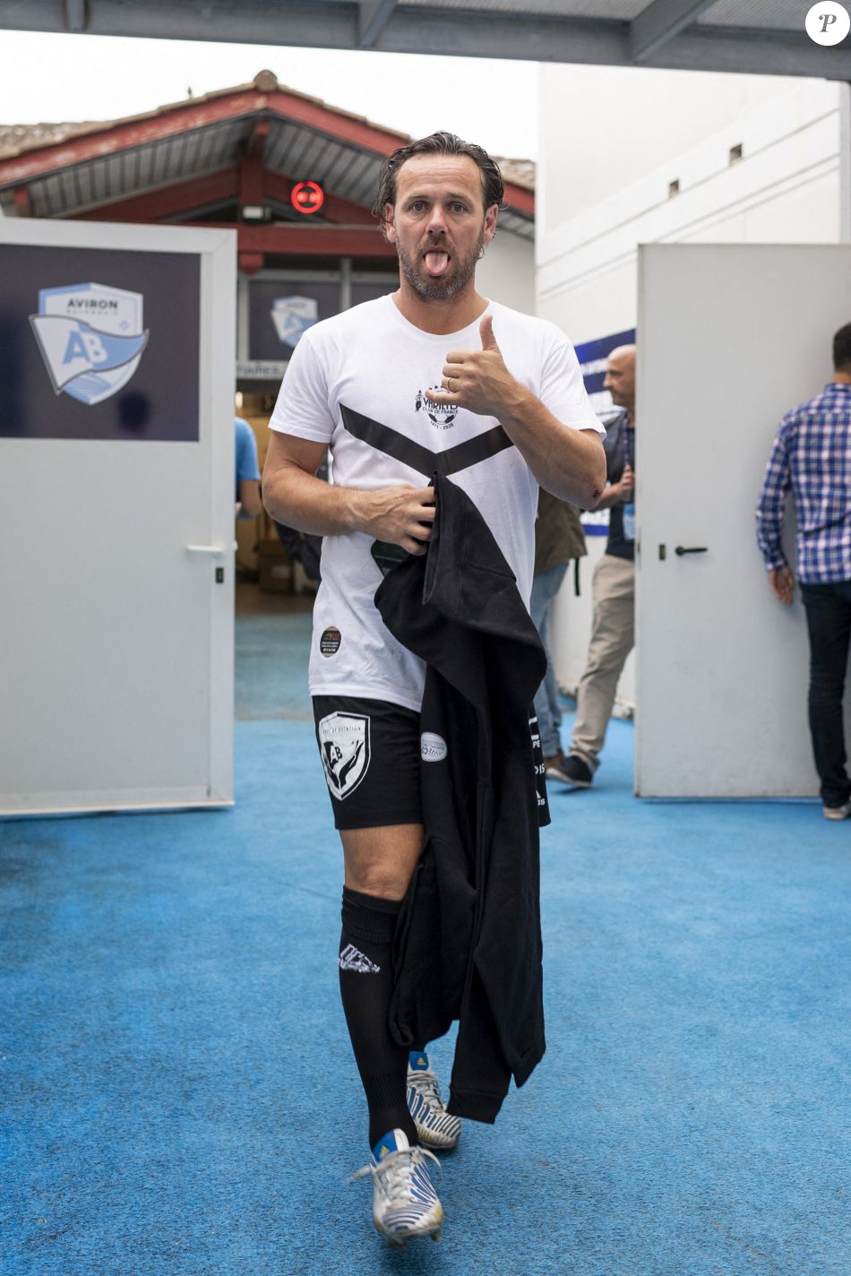 Exclusif - Steve Savidan - Backstage du match de football caritatif du ...