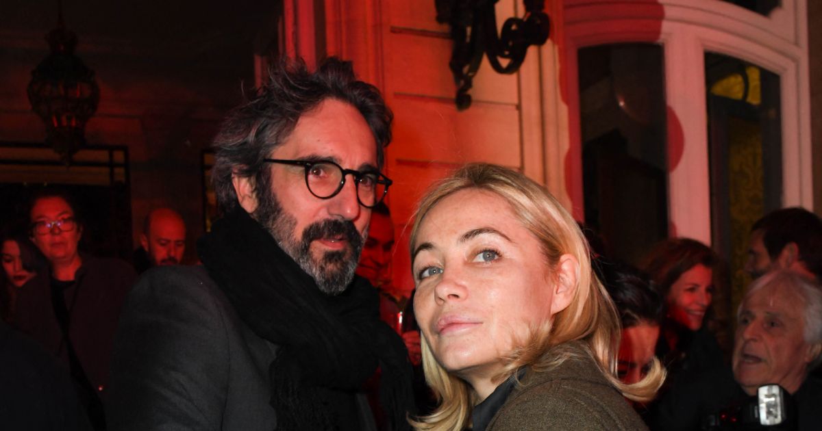 Emmanuelle Béart et son mari Frédéric Chaudier - Soirée du 10ème ...