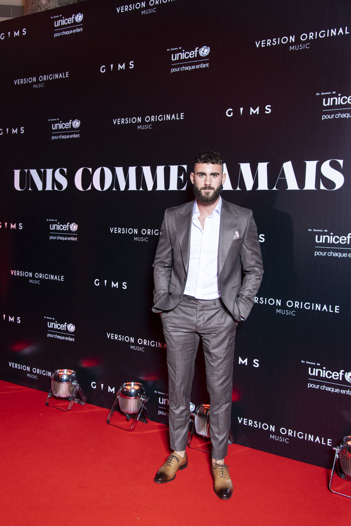 Photo : Illan Castronovo au photocall de la soirée Photo : Illan Castronovo au photocall de la soirée