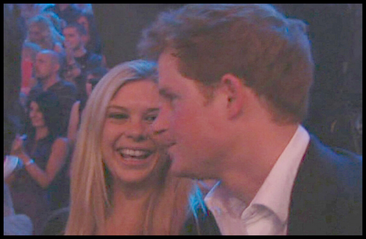 Photo : Le prince Harry et Chelsy Davy étaeint présents dans le public ...
