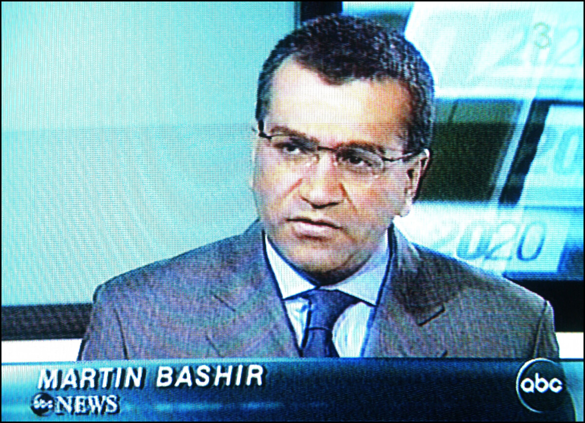 Photo : Martin Bashir sur la chaîne ABC. - Purepeople