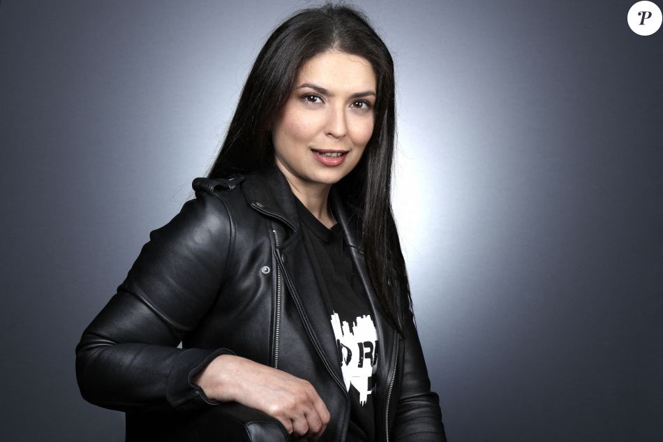 Portrait de Lucie Bernardoni, lors de l'enregistrement de l'émission ...