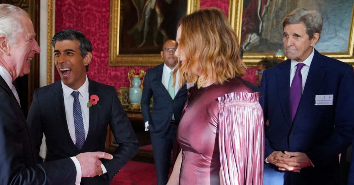 Le roi Charles III d'Angleterre, le Premier ministre Rishi Sunak ...