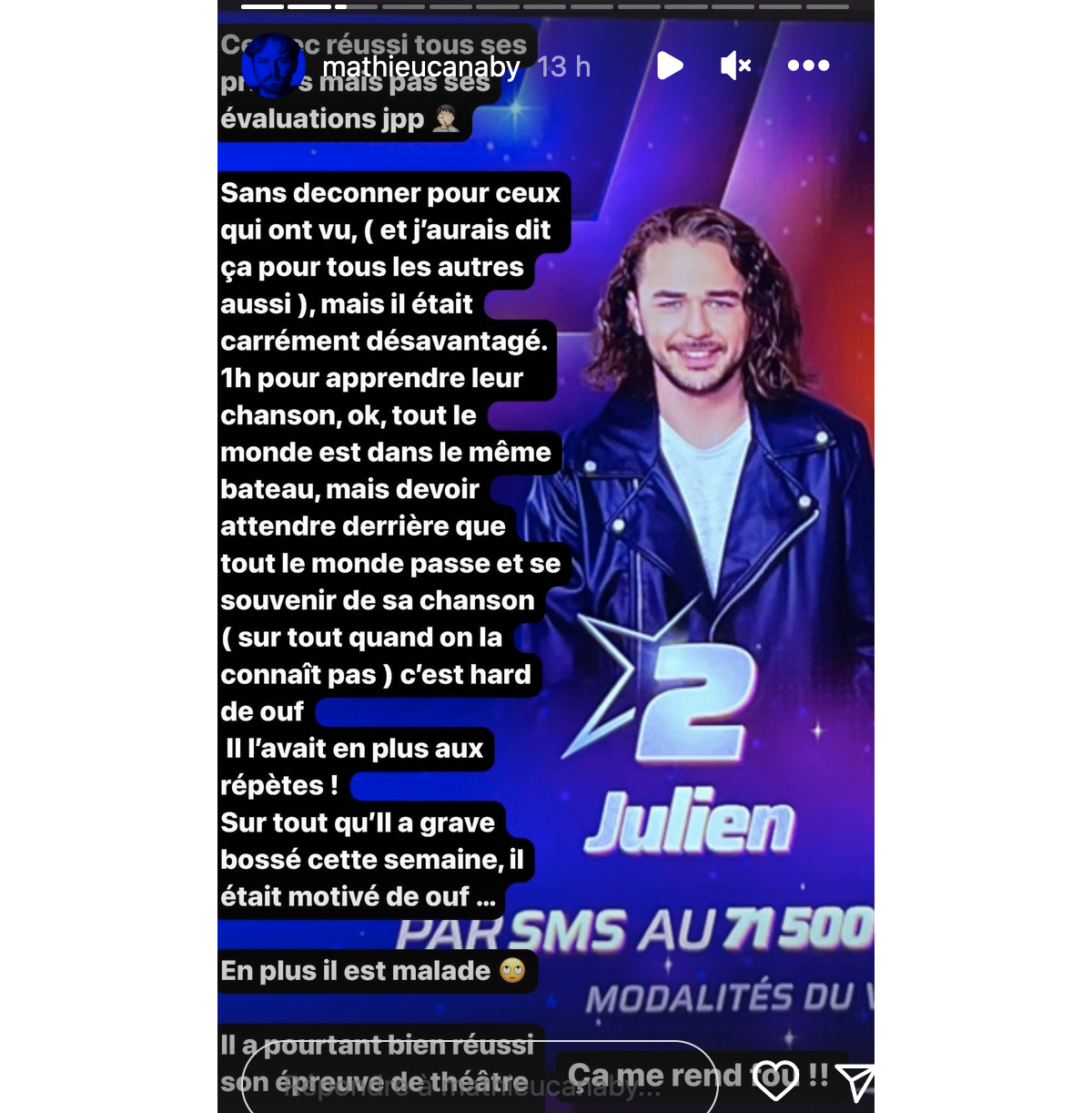 Photo : Mathieu Canaby défend son frère Julien, encore nominé dans la ...